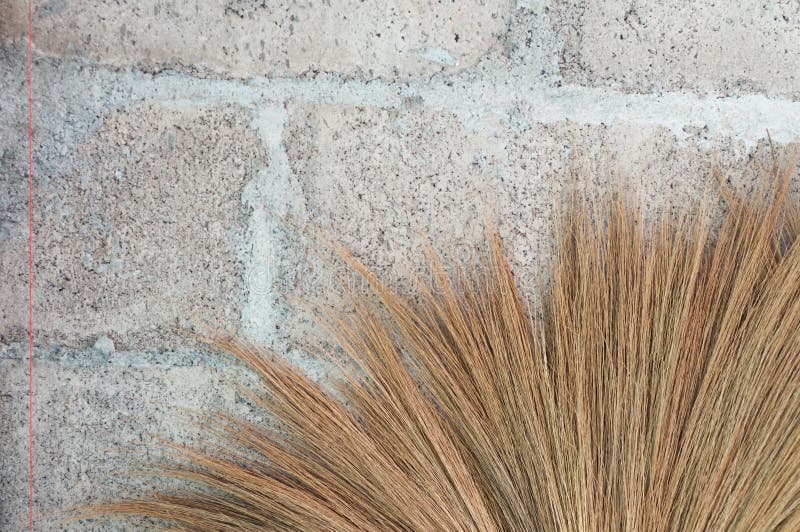 Wool broom stock photo. Image of grass, home, abstract - 138171098