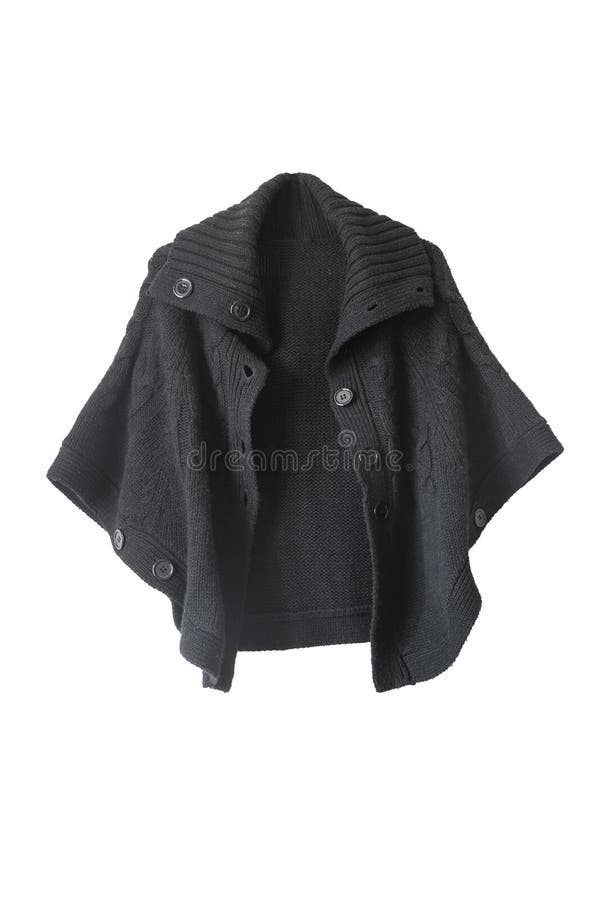 Wool cape stock image. Image of coat, collar, style, fabrics - 56193171