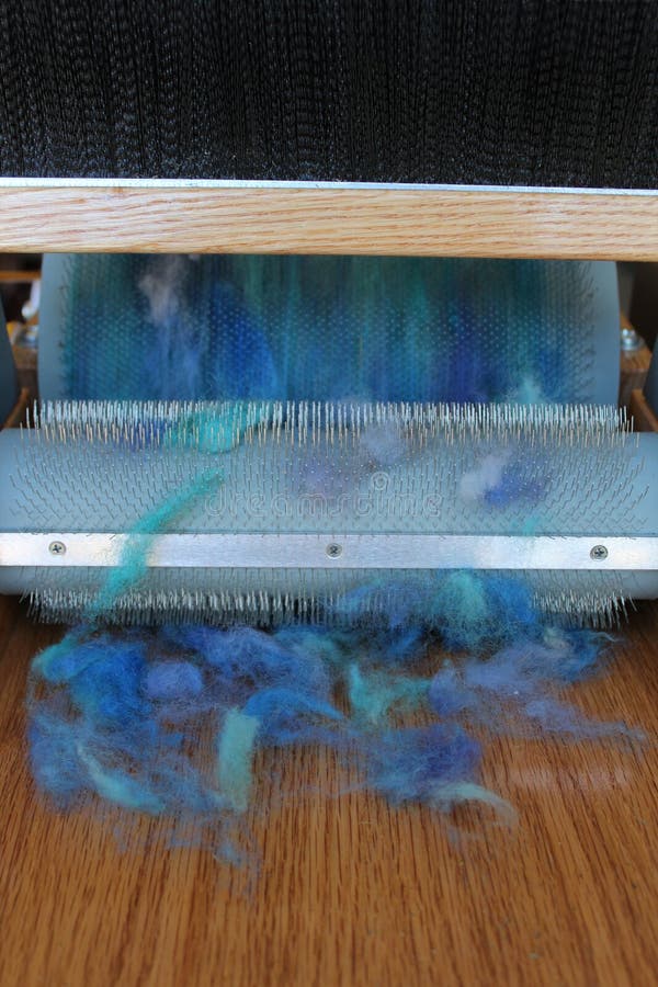 Wool carding stock photo. Image of felting, felt, clean - 87601454