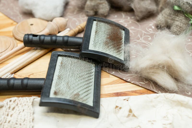 Wool Carding Tools and Materials for Traditional Fiber Preparation ...