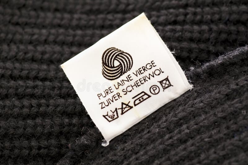 Care Label Jersey Knit Illustrator Stock Photos - Free & Royalty-Free ...
