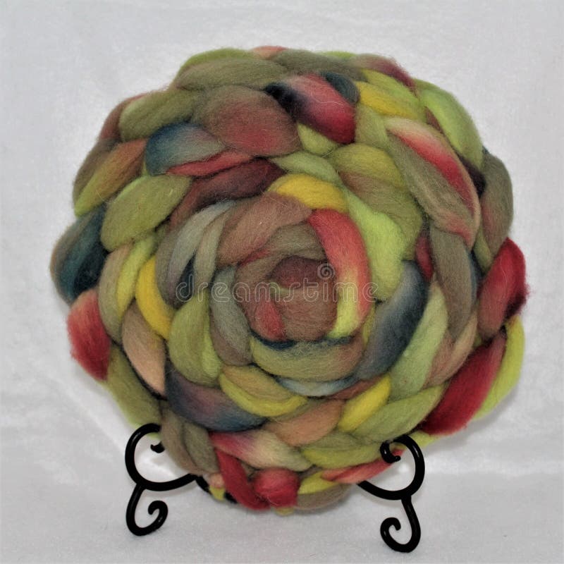 Wool stock photo. Image of natural, colors, colored, braided - 87296778