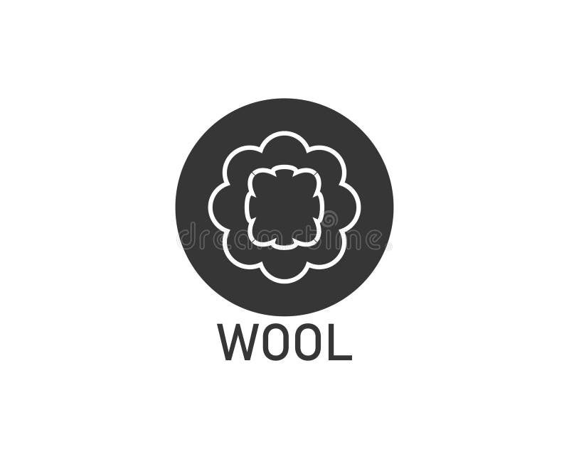 Wool, Fabric Icon. Vector Illustration. Stock Vector - Illustration of ...