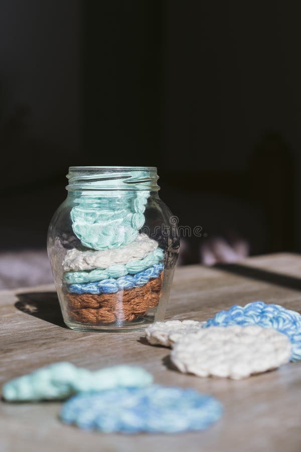 Wool Hand Made Craft Objects Stock Photo - Image of lana, colorful ...