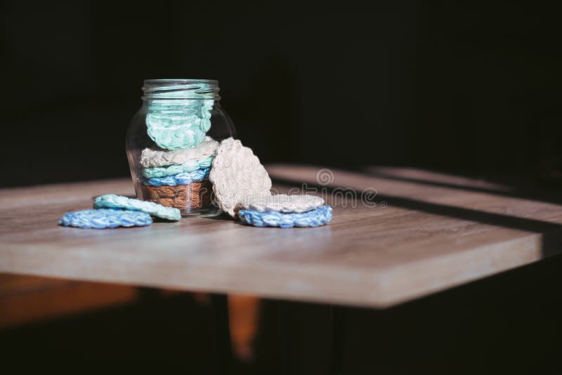 Wool Hand Made Craft Objects Stock Photo - Image of merino, colorful ...