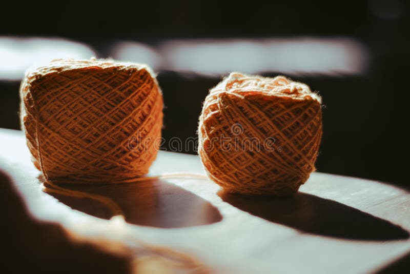 Wool Hand Made Craft Objects Stock Photo - Image of bright, braid ...