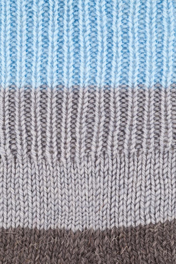 Wool Knitted Textured Background Stock Photo - Image of pigtail ...