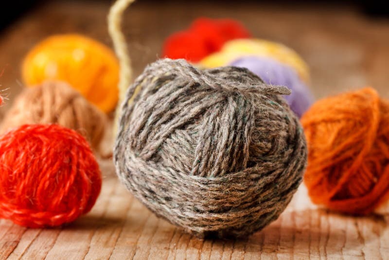 Wool knitting stock image. Image of blue, needlecraft - 17142311