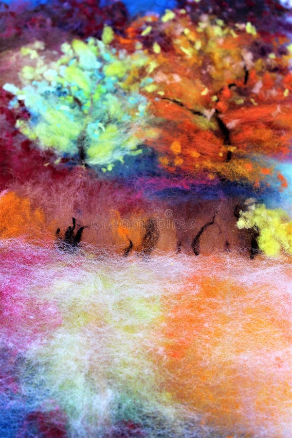 Wool painting stock image. Image of textiles, painting - 89257983