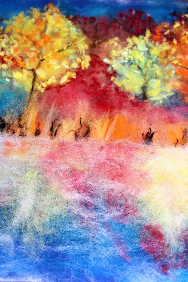 Wool painting stock image. Image of fibers, crafting - 89259131