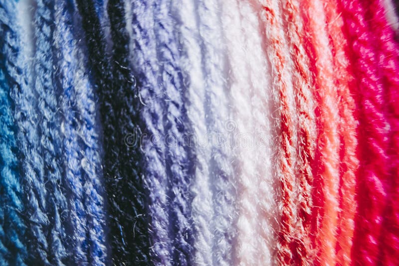 Wool Pattern - Colorful Woolen Background Stock Photo - Image of ...