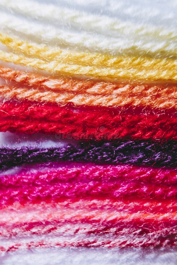 Wool Pattern - Colorful Woolen Background Stock Photo - Image of lines ...