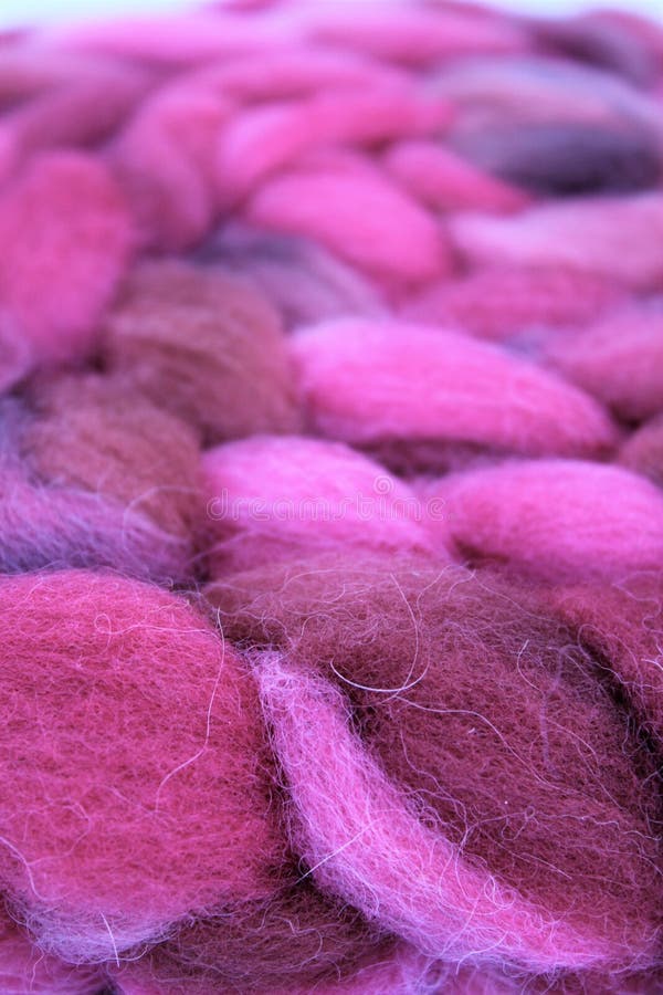 Wool roving stock image. Image of fiber, textile, felting - 88283975