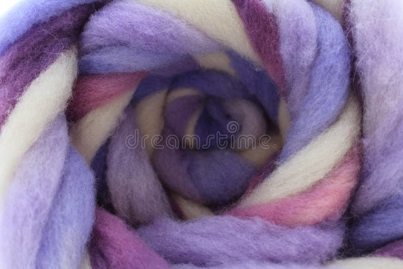 Wool roving stock photo. Image of american, felted, color - 86605324