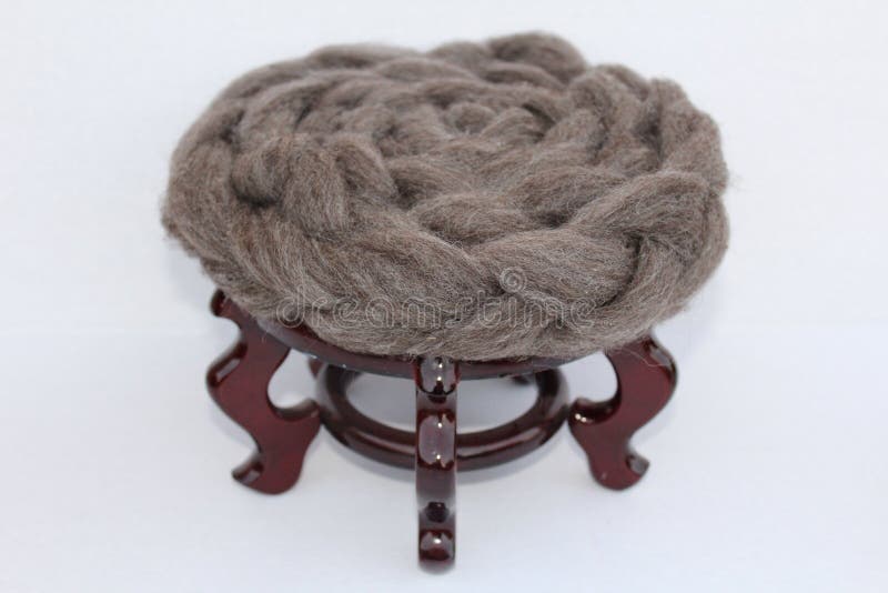 Wool roving stock image. Image of felting, felted, fibres - 84632069