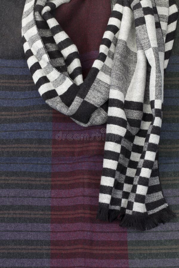 Wool scarf stock photo. Image of pure, colors, linen - 36852402