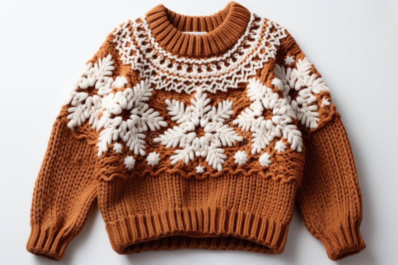 Wool Sweater, Traditional at Christmas Parties. Stock Illustration ...