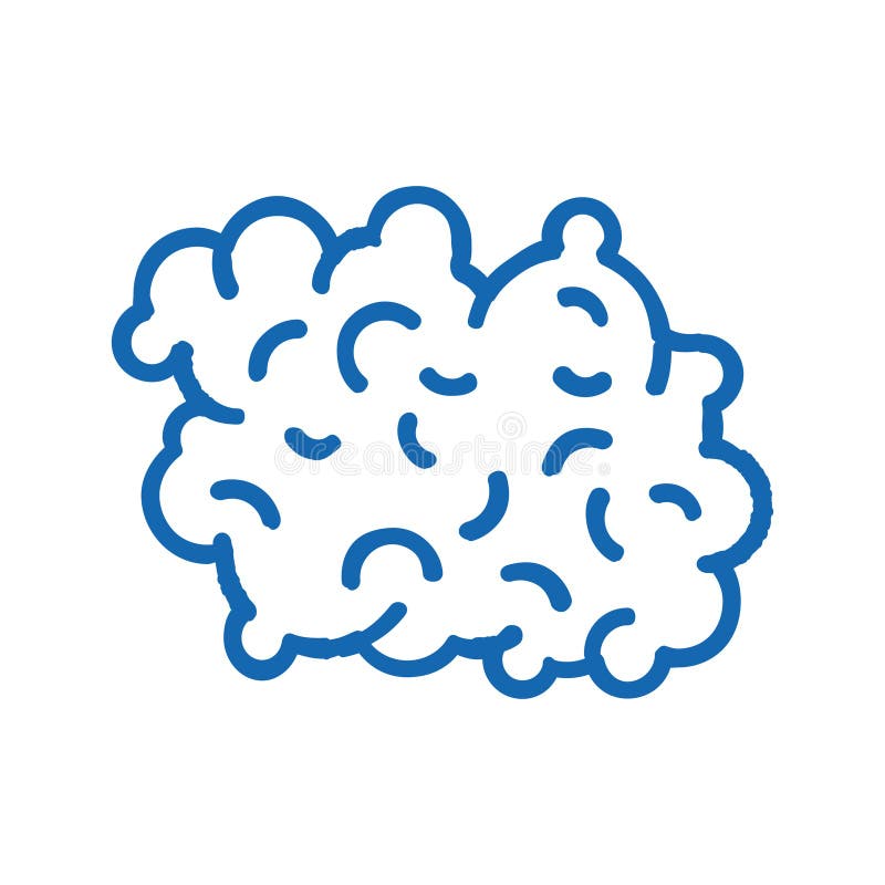 Wool Textile Icon Doodle Illustration Stock Vector - Illustration of ...