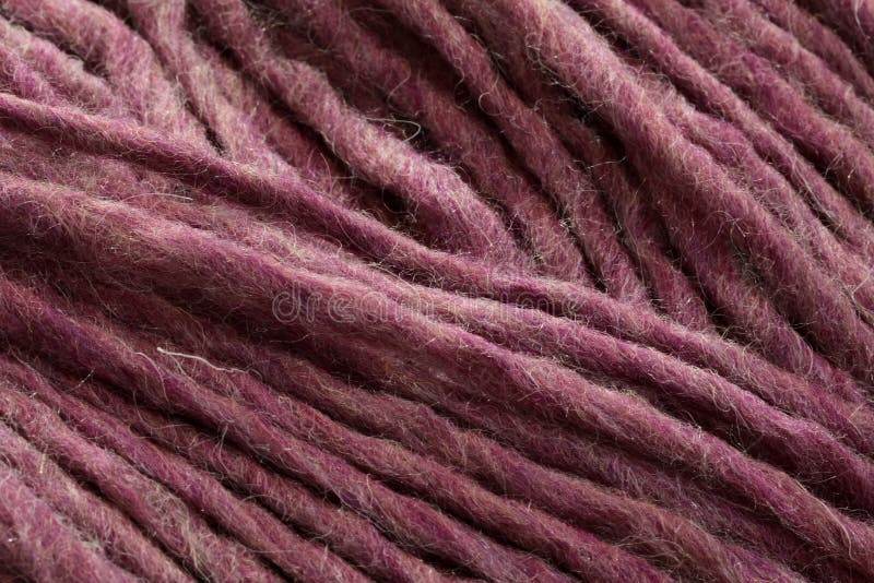 Wool Thread of a Ball Photographed Very Close Stock Photo - Image of ...