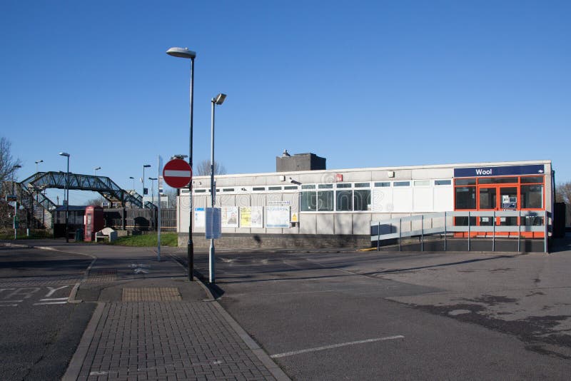 Wool Train Station in Dorset in the UK Editorial Image - Image of ...