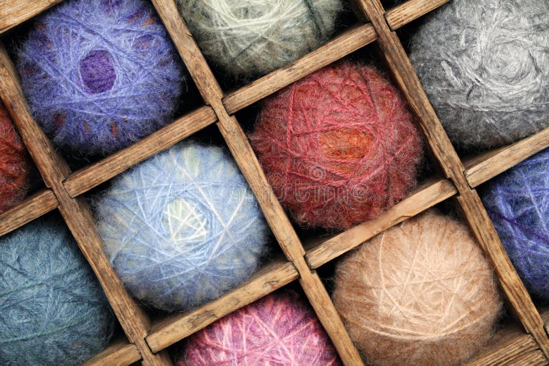 Natural Dyed Wool Yarn Peruvian Andes Cuzco Peru Stock Photo - Image of ...