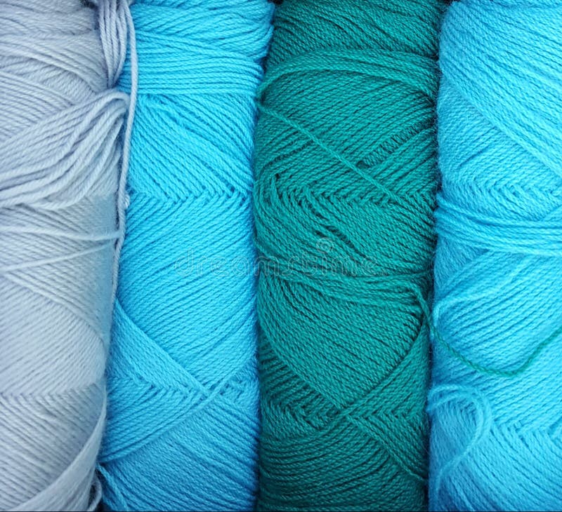 Wool Yarn stock photo. Image of bundles, grey, green - 95807480