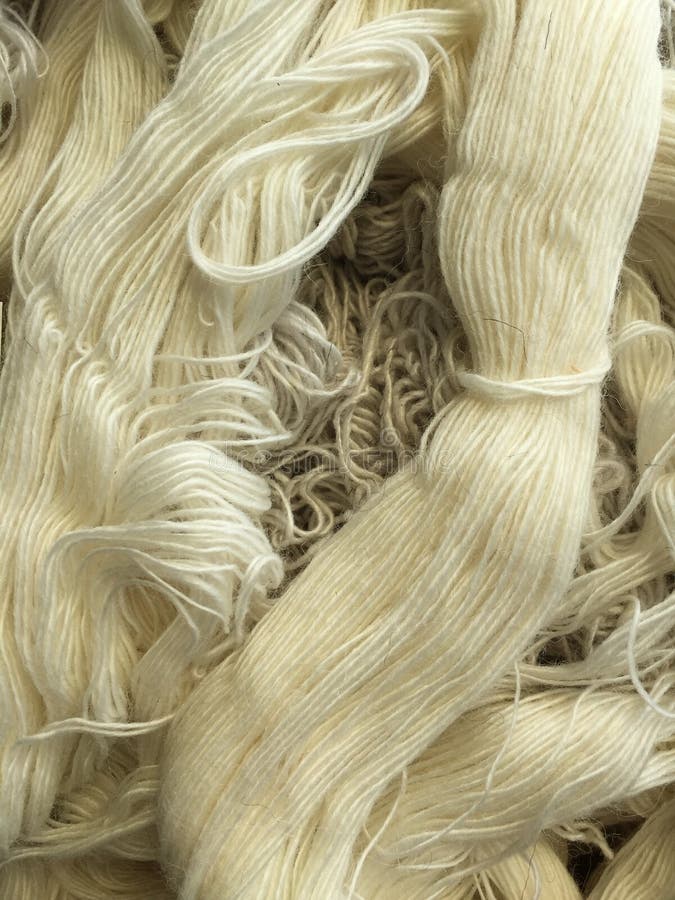 Wool yarn hank stock image. Image of weaving, hand, yarn - 152214261