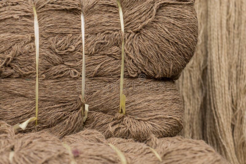 Wool stock photo. Image of homespun, rugmaking, natural - 55407712
