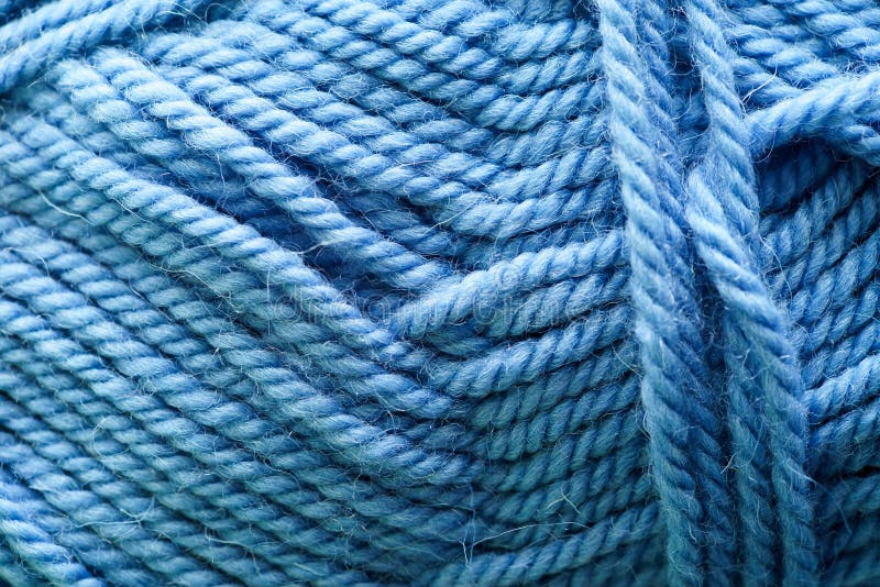 Wool Yarns for Knitting. Close-up. Stock Illustration - Illustration of ...