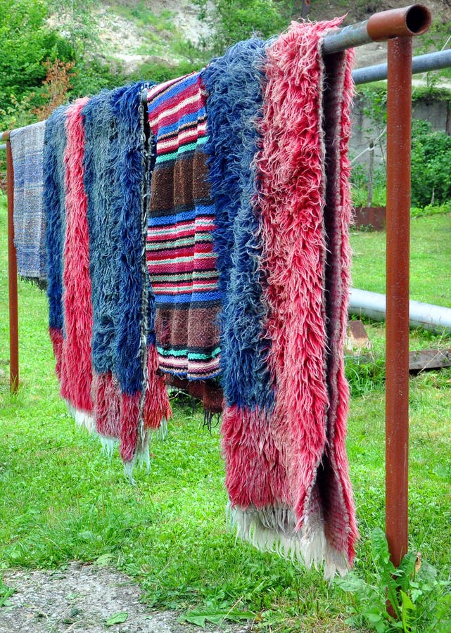 Woolen blankets stock image. Image of retro, fashioned - 53629335