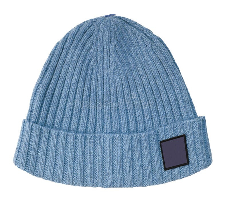 Woolen cap stock photo. Image of knitted, azure, natural - 28144630