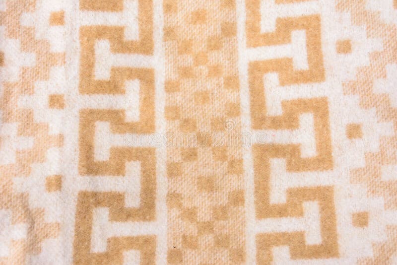 Woolen Fabric with Patterns, Natural, Beautiful Texture and a Gentle ...