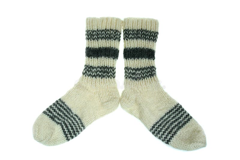 Woolen socks stock photo. Image of stripes, polish, traditional - 4340134