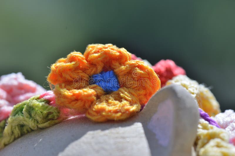 Woolen Stitch crochet stock image. Image of celebrate - 197744363