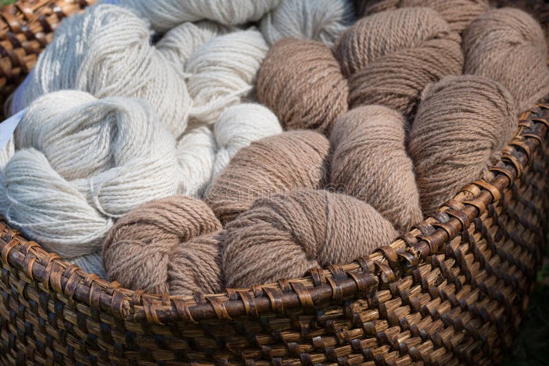 Woolen yarn, alpacas wool stock image. Image of closeup - 93218309