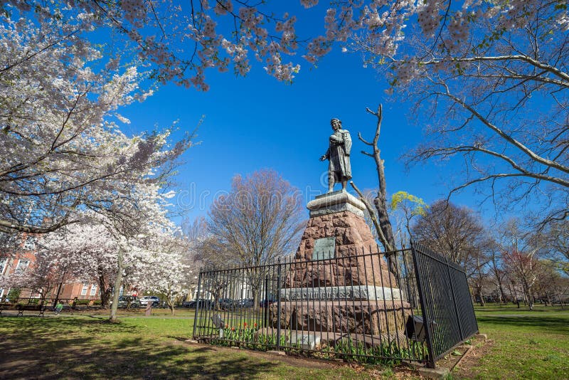 Wooster Square in New Haven Stock Image - Image of haven, league: 66573297