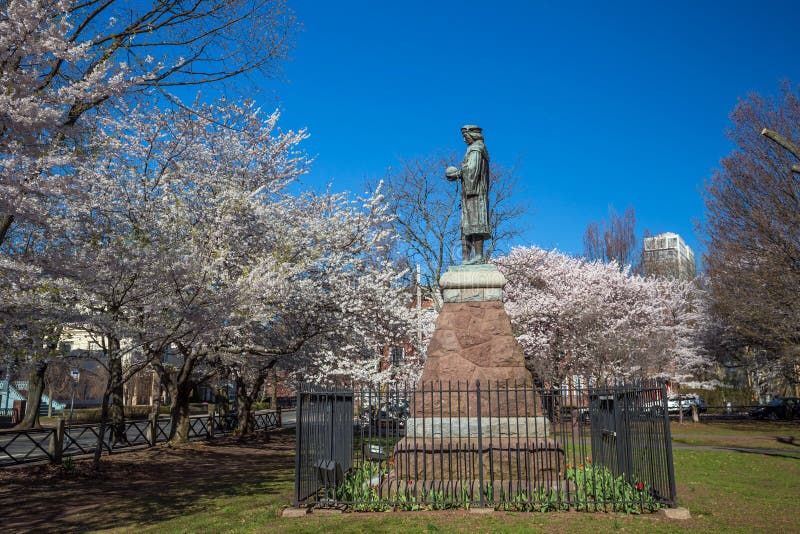 Wooster Square in New Haven Stock Photo - Image of study, campus: 66573276
