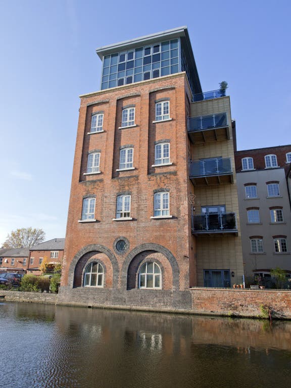 Worcester stock image. Image of diglis, barge, waterfont - 22118793