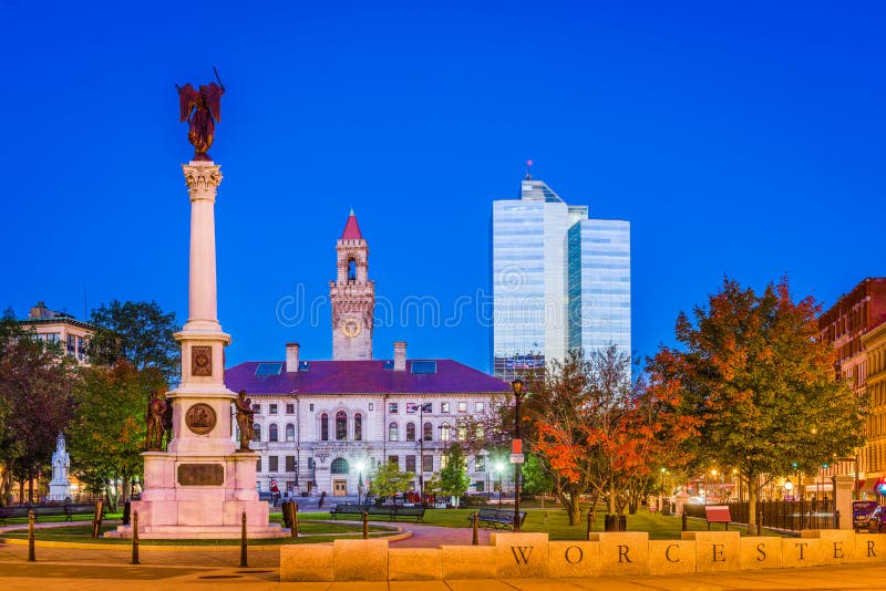 Worcester, Massachusetts, USA Stock Photo - Image of road, scenery ...