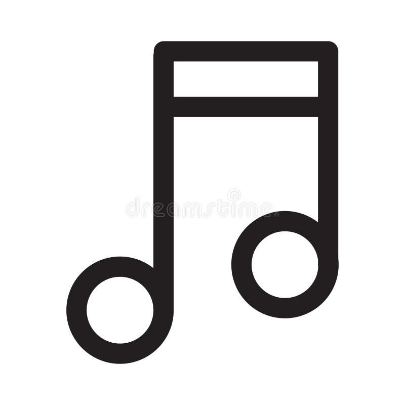 Music Tones Logo and Symbol Vector Image Stock Vector - Illustration of ...