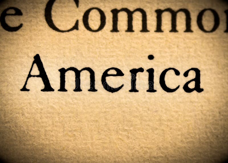 America Word On Black Board Background Composed From Colorful Abc ...
