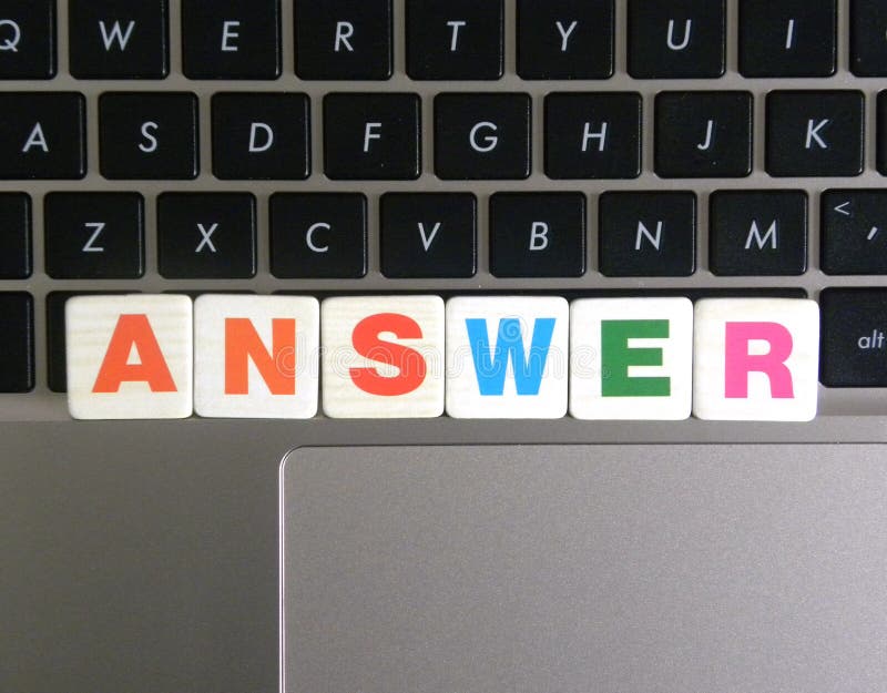 Answer Key of the Keyboard of a Scientific Calculator Stock Image ...