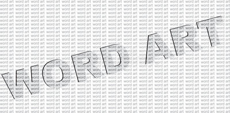 Word art stock vector. Illustration of letters, word - 19203319