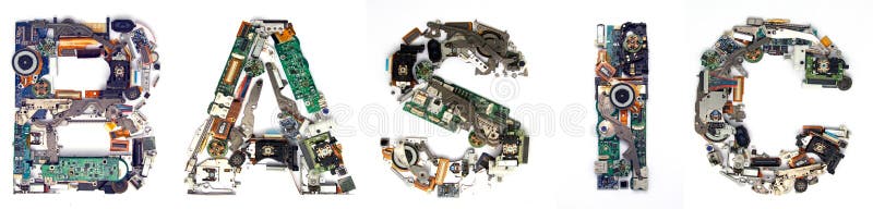 The Word Basic Written on Yellow Balls Stock Image - Image of blue ...