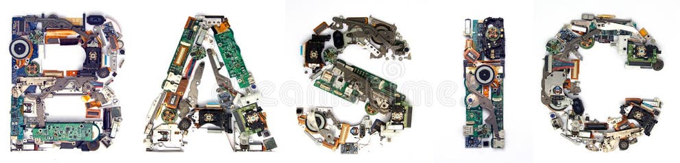 The word BASIC stock image. Image of application, basic - 114386767