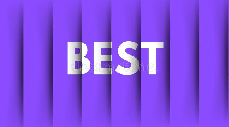 Word Best Representing Concept , Best Text ,best Word Stock Photo ...