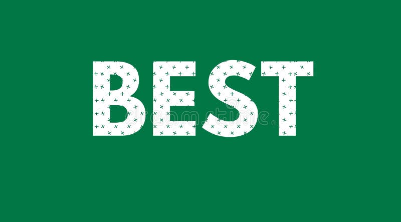 Word Best Representing Concept , Best Text ,best Word Stock ...