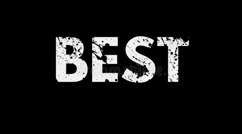 Word Best Representing Concept , Best Text ,best Word Stock Image ...