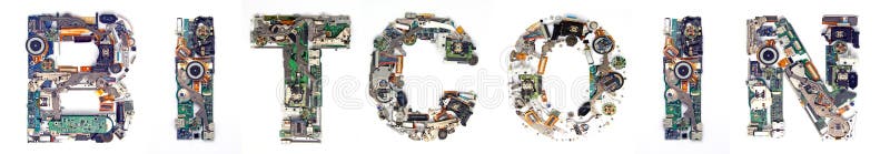 Bcoin word isolated stock photo. Image of cash, banking - 104831552