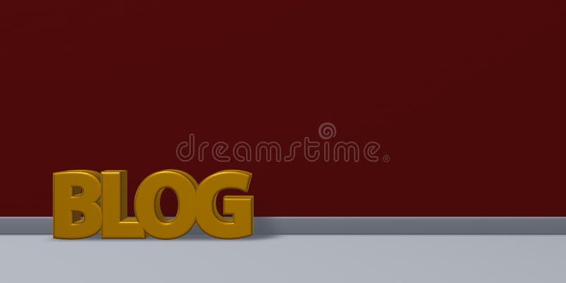 The word blog stock illustration. Illustration of data - 89285229